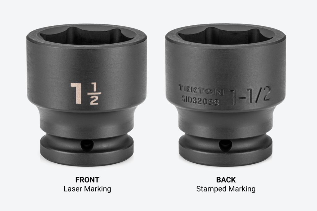 3/4 Inch Drive Impact Socket Set (2-1/16–2-1/2 Inch) | TEKTON