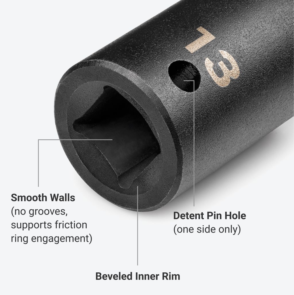 1/2 Inch Drive Hex Impact Bit Socket Set (24-Piece) | TEKTON | SIB92311