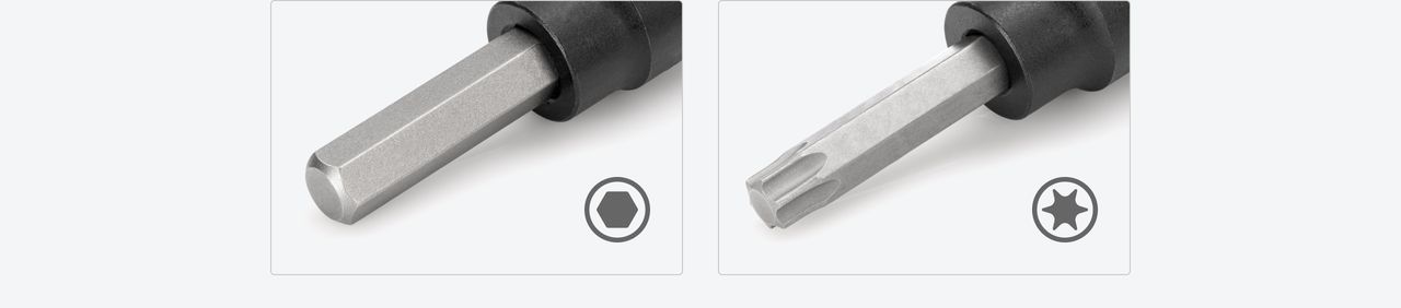 32-Piece 3/8 Inch Drive Hex/Torx Impact Bit Socket Set | TEKTON