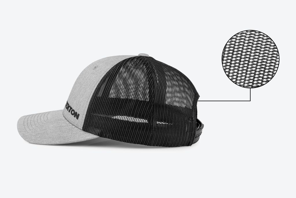 Tekton Low Profile Mesh-Back Hat, Black (White Logo) | TEKTON