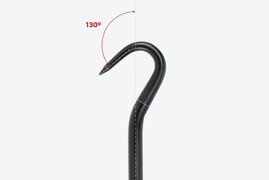 130-Degree Pointed Hook (1/8 Inch x 3 Inch) | TEKTON | Made in USA