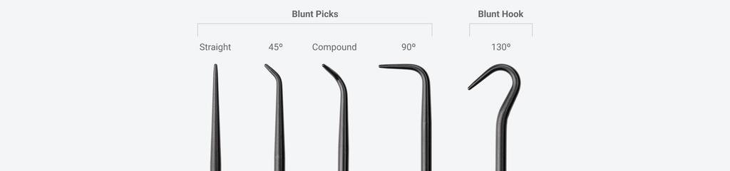 Blunt Pick and Hook Set (5-Piece) | TEKTON | Made in USA