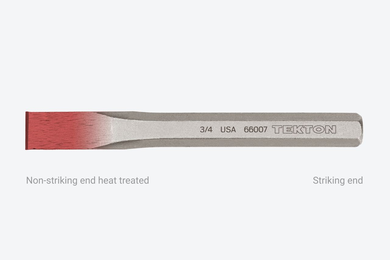 Long Cold Chisel Set (3-Piece) | TEKTON | 66506