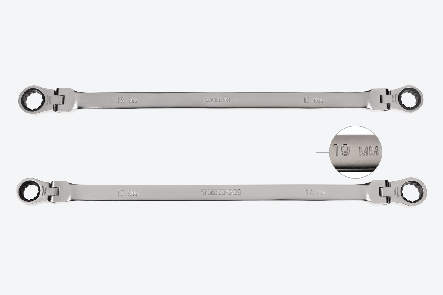 Tekton extra long ratcheting wrenches store