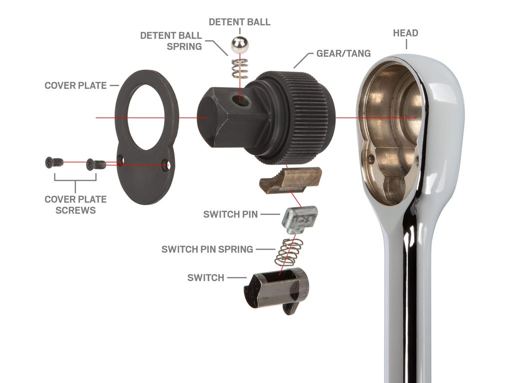 3/4 Inch Drive x 22 Inch Ratchet | TEKTON