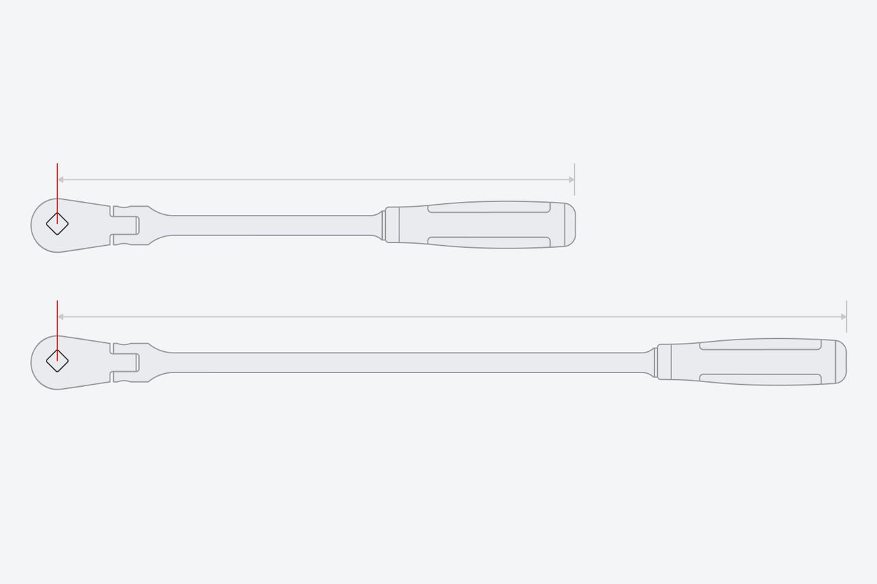 3-Piece Flex Quick-Release Comfort Grip Ratchet Set | TEKTON