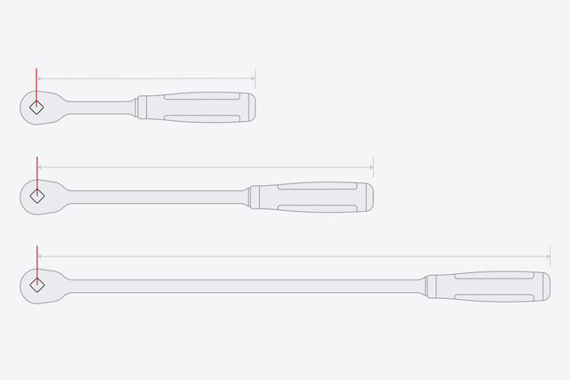 3-Piece Quick-Release Comfort Grip Ratchet Set | TEKTON