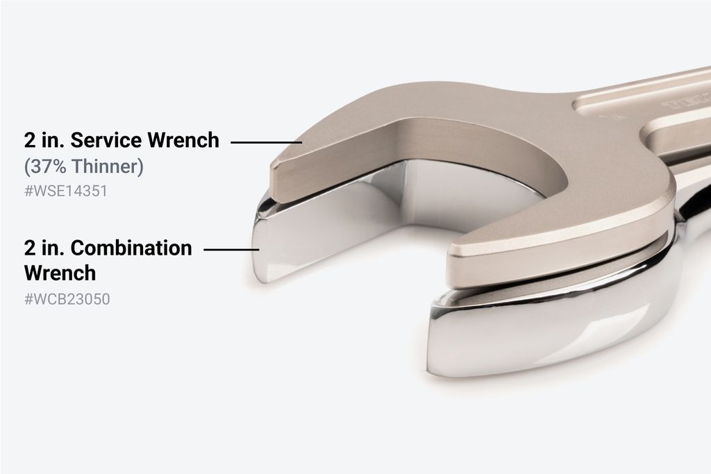 Service Wrench Set (19–38, 41, 46, 50 mm) | TEKTON | Made in USA