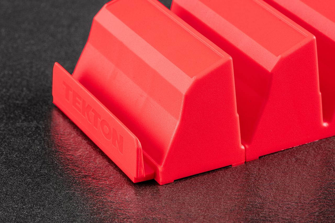 20-Tool Modular Driver Organizer Set (Red) | TEKTON | Made in USA