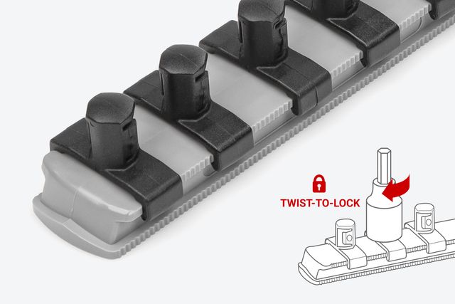 8-Piece 3/8 Inch Drive Triple Square Impact Bit Socket Set | TEKTON