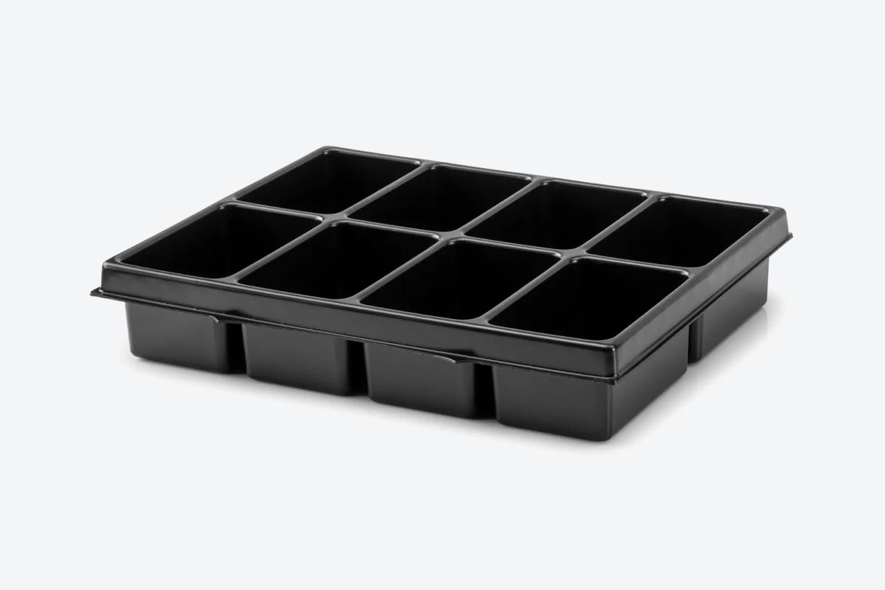 3-Drawer Modular Stacking Parts Rack with Tool Box | TEKTON