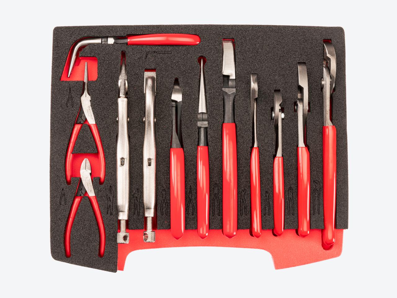 12-Piece Pliers Set with Drawer and Foam | TEKTON