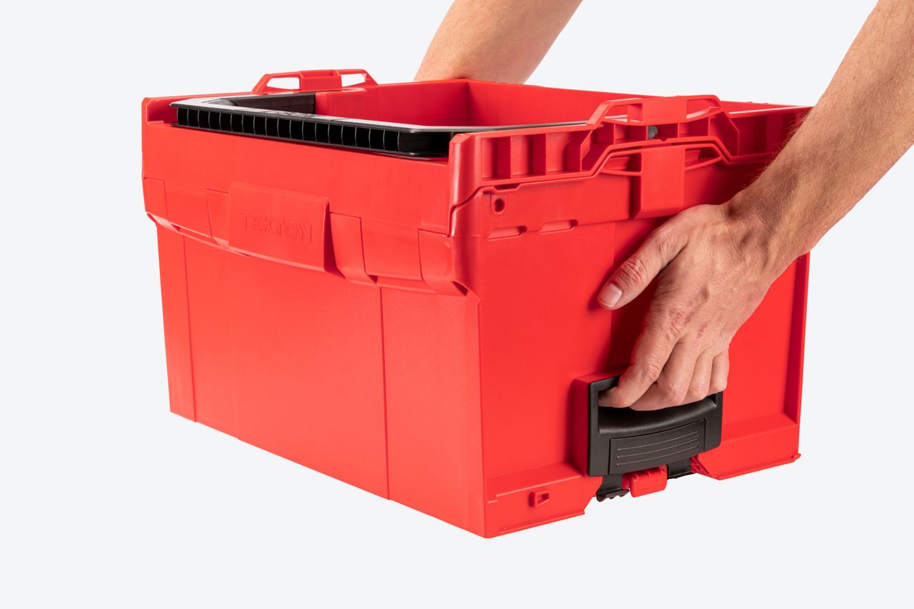 Stacking Deep Open Tote (LT-BOXX 3) | TEKTON