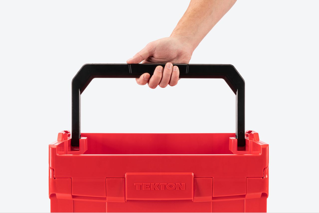 Stacking Deep Open Tote (LT-BOXX 3) | TEKTON