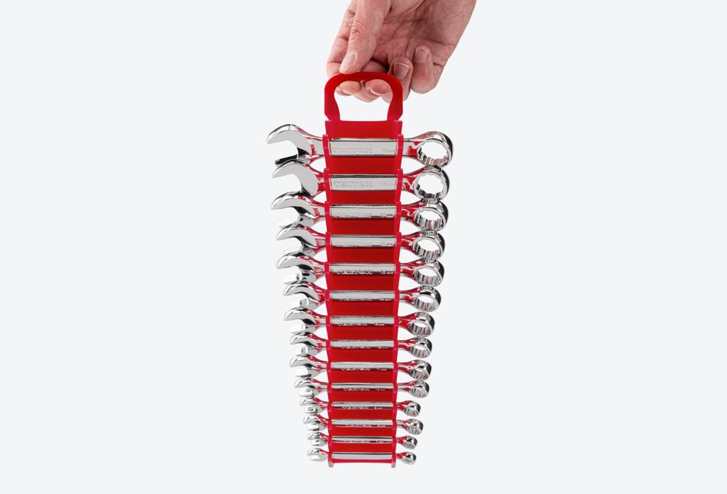 Stubby Combination Wrench Set, 25-Piece (Holder) | TEKTON | WCB92403