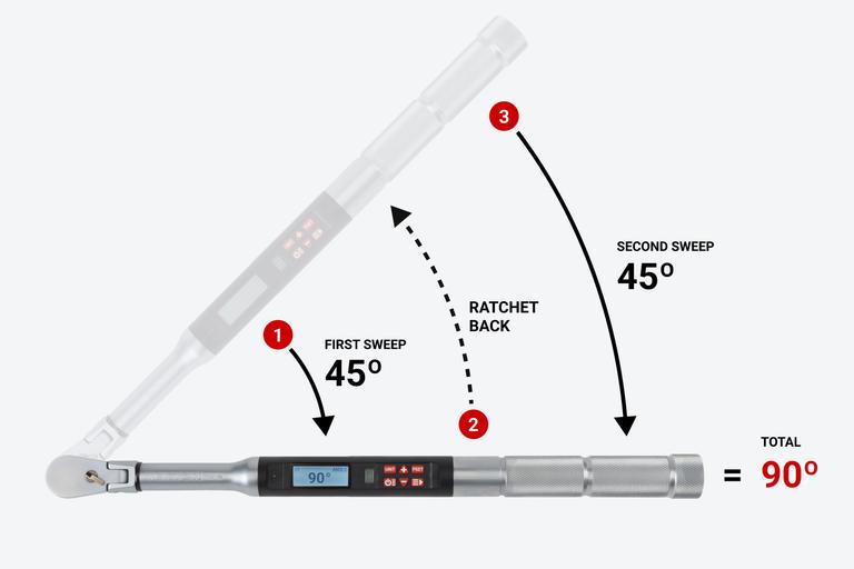 1/2 Inch Drive Electronic Torque Wrench (30 - 300 ft-lb) | TEKTON