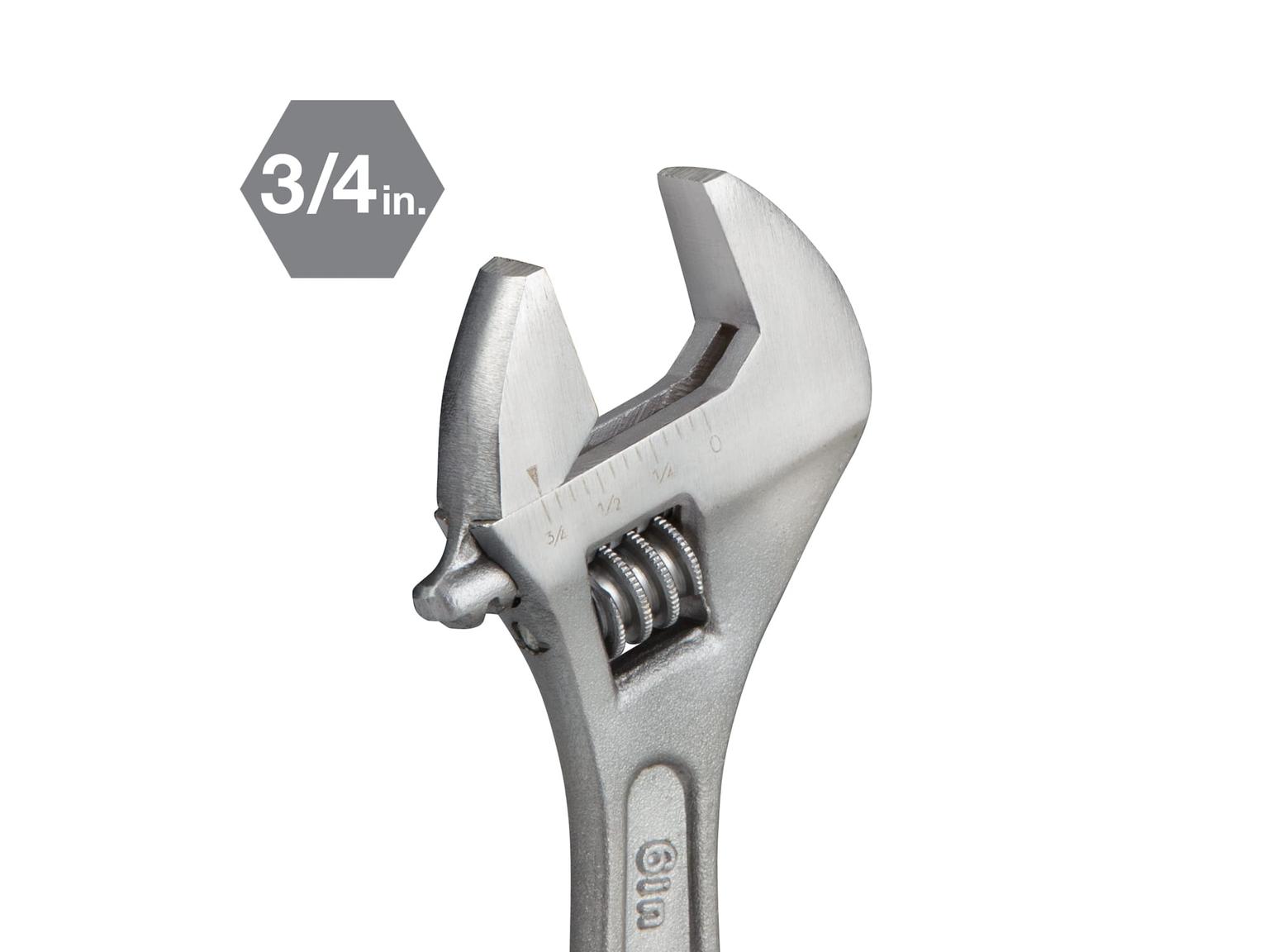 6 Inch Adjustable Wrench | TEKTON | 23002 6 Inch Adjustable Wrench | TEKTON | 23002