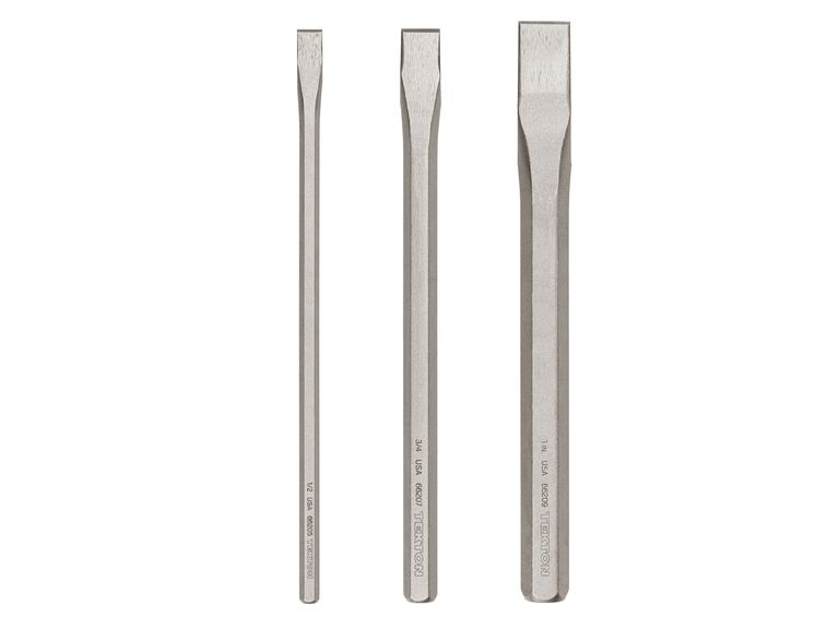Long Cold Chisel Set (3-Piece) | TEKTON | 66506