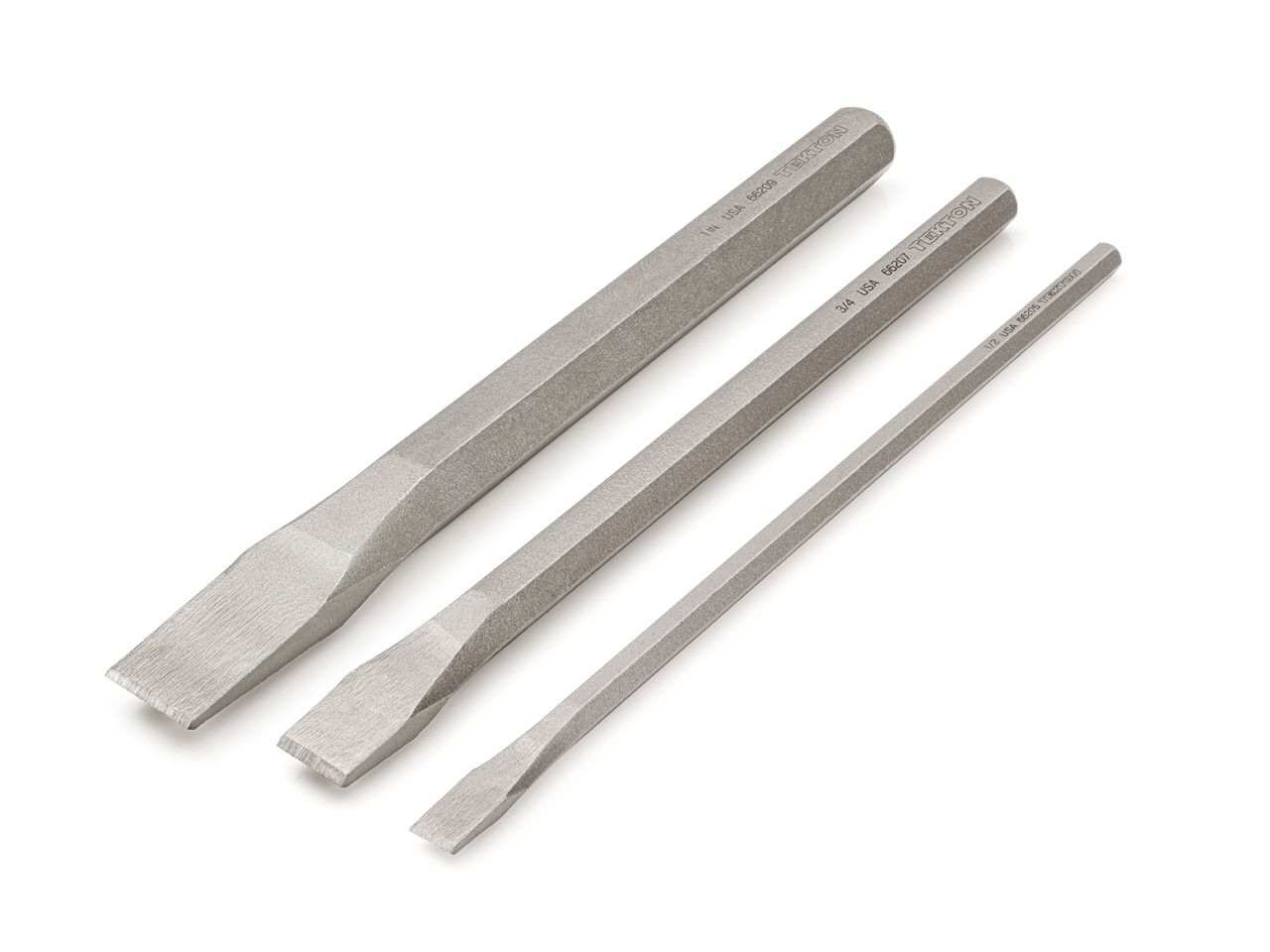 Long Cold Chisel Set (3-Piece) | TEKTON | 66506