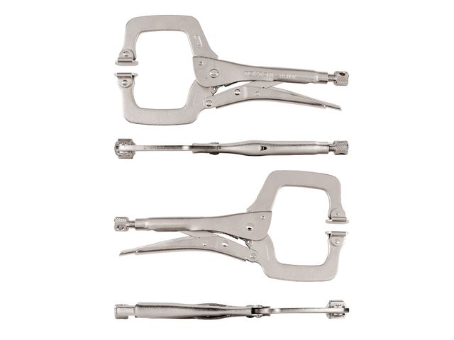 11 Inch Swivel Pad Locking C-Clamp | TEKTON | CLC11011