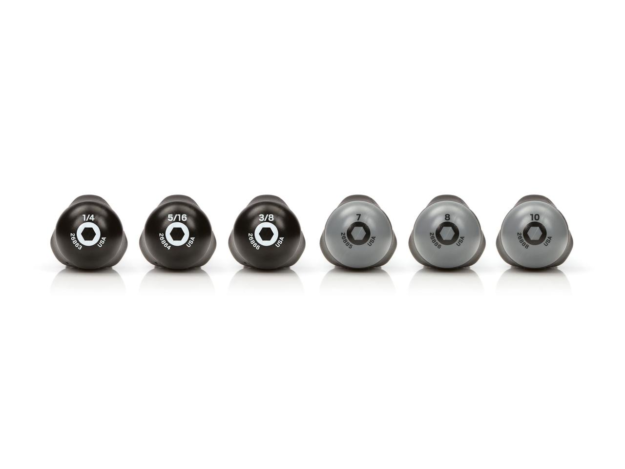 High-Torque Nut Driver Set, 6-Piece (1/4-3/8 in., 7-10 mm) | TEKTON