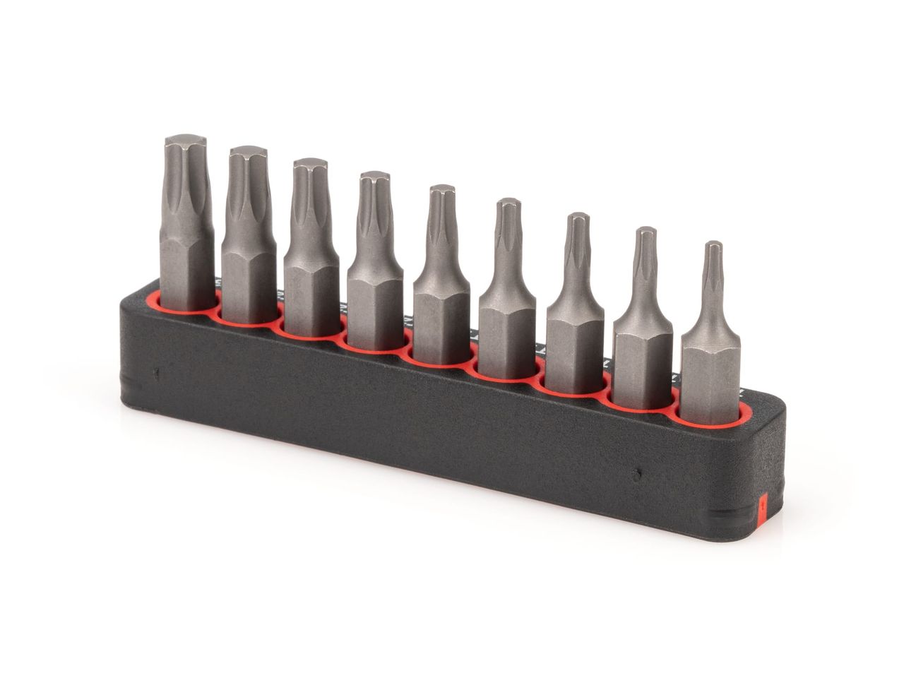 9-Piece 1/4 Inch Torx/Star Bit Set | TEKTON | DZT93001
