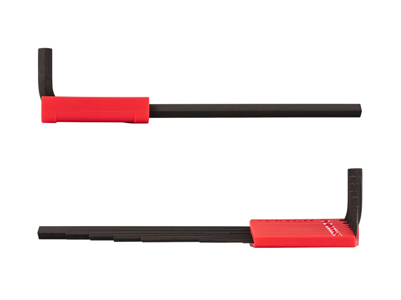 Flat End Hex L-Key Set with Holder (1.3-10 mm) | TEKTON