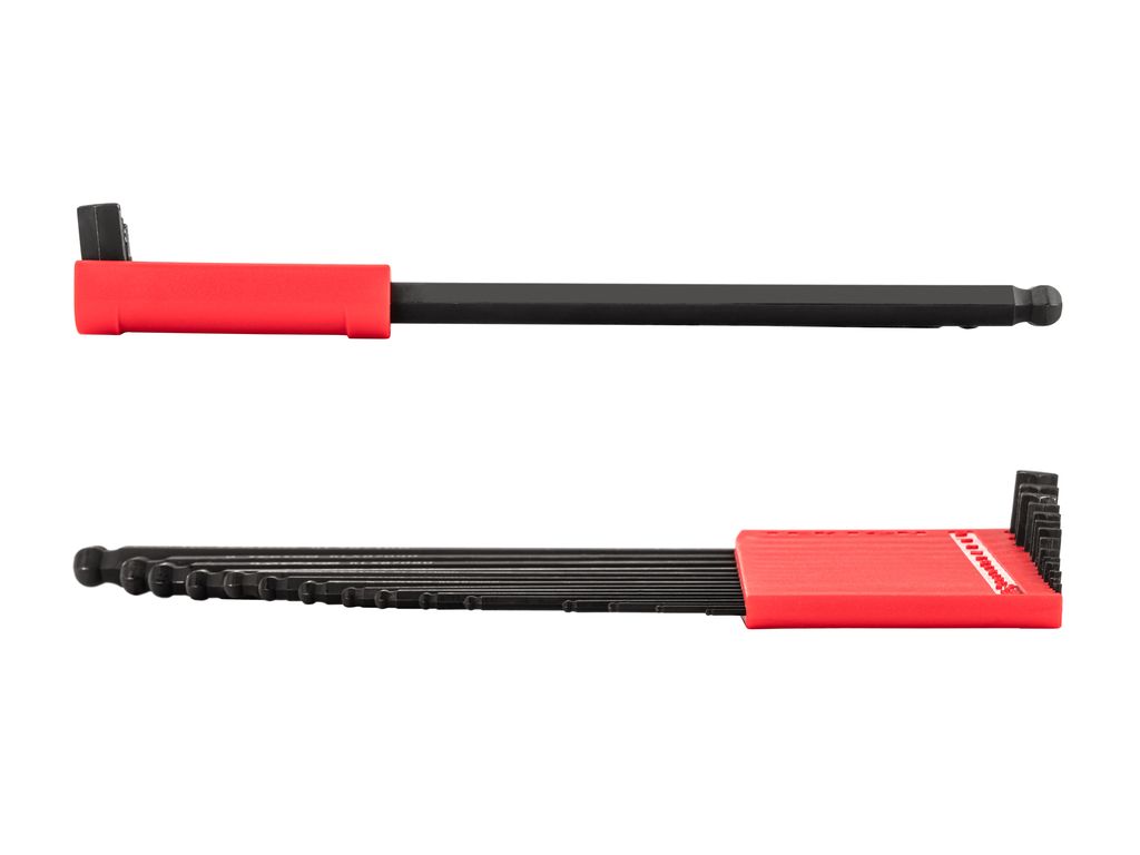 15-Piece Short Arm Ball End Hex L-Key Set (Metric) | TEKTON