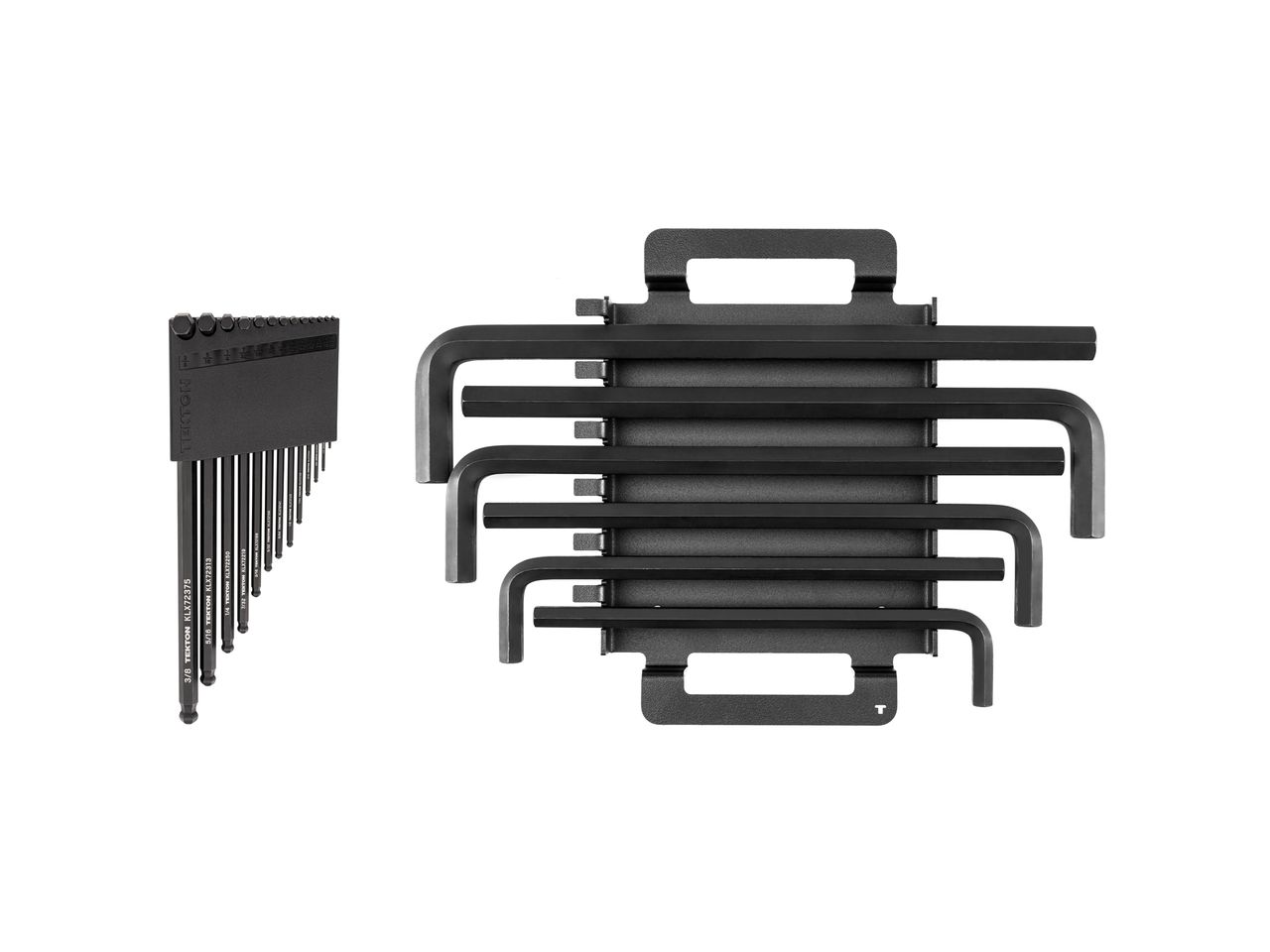 19-Piece Hex L-Key Set with Holder and Rack | TEKTON