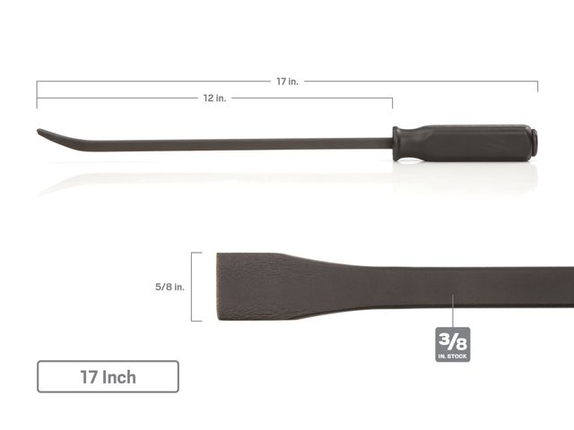 Angled End Handled Pry Bar Set (3-Piece) | TEKTON | LSQ90502