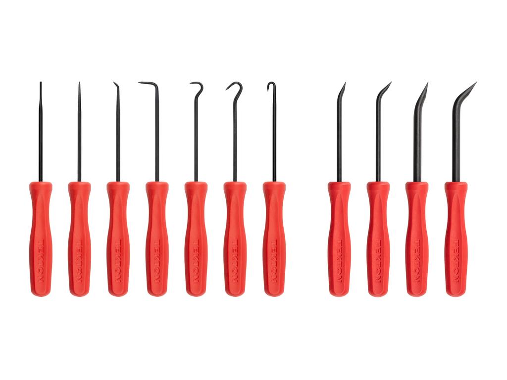 11-Piece Pick, Hook, and Mini Pry Bar Set | TEKTON
