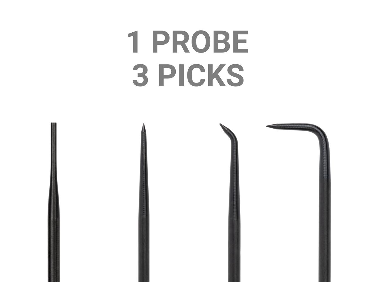 11-Piece Pick, Hook, and Mini Pry Bar Set | TEKTON