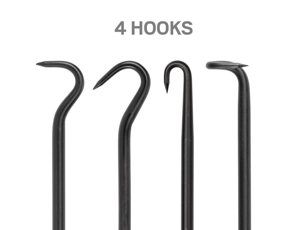 Pick, Hook, and Mini Pry Bar Set (14-Piece) | TEKTON | Made in USA