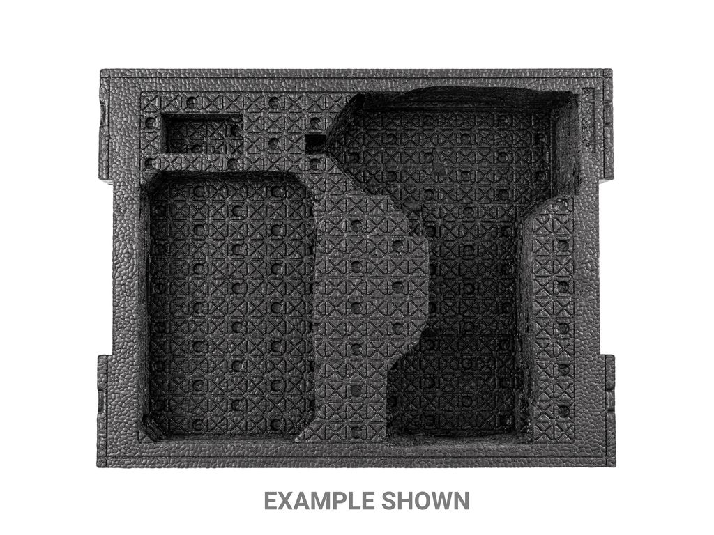 Customizable Foam and Lid Insert for Stacking Tool Box | TEKTON