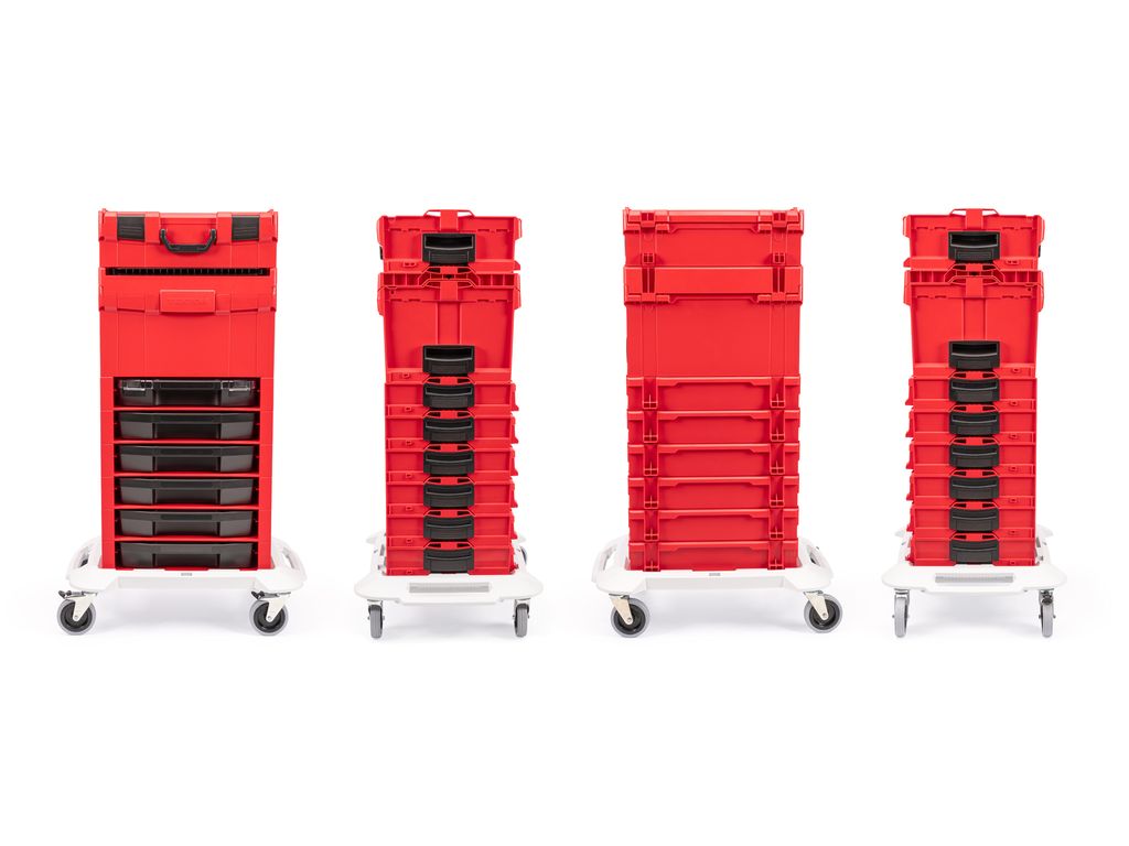 239-Piece Tool Set in Modular Stacking Tool Cart | TEKTON