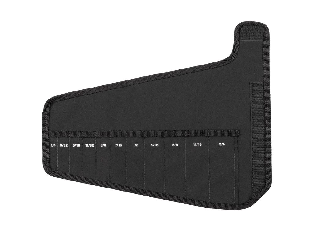 11-Tool Combination Wrench Pouch (Black) | TEKTON | OTP21102