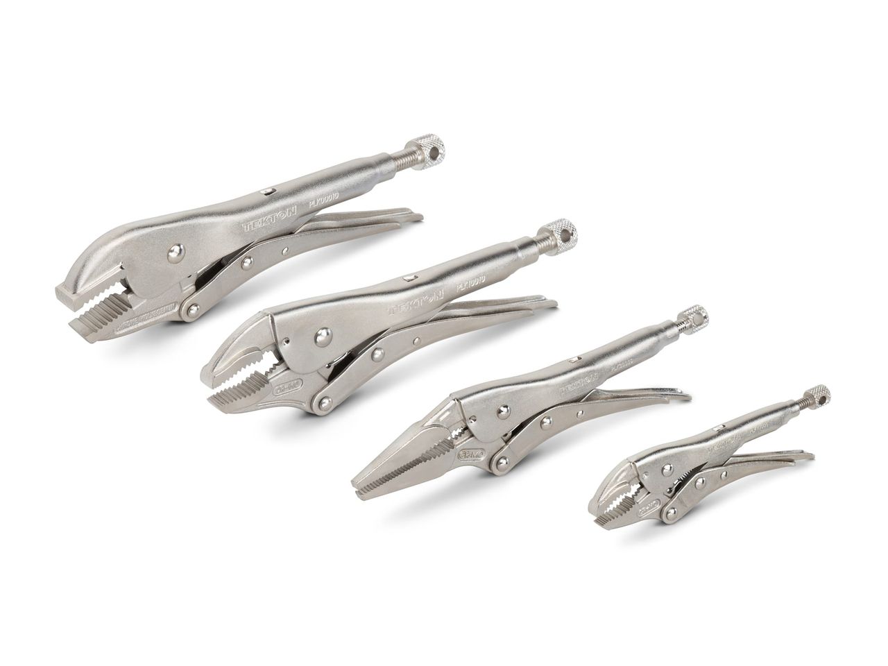 Locking Pliers Set (4-Piece) | TEKTON | PLK99902