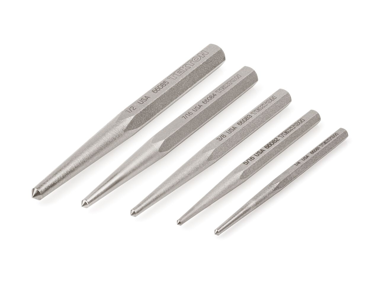 5-Piece Center Punch Set | TEKTON | Made in USA