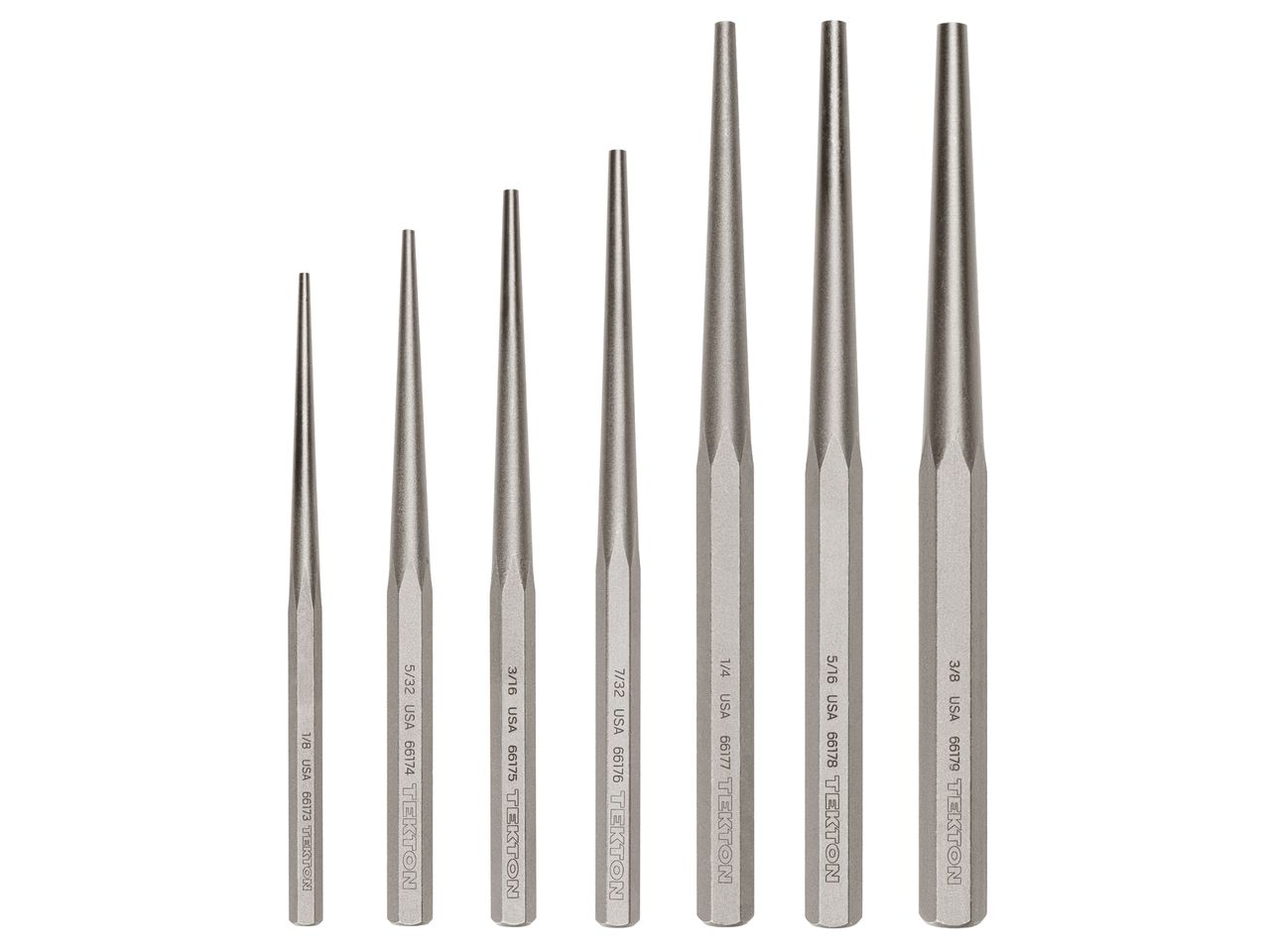 7-Piece Alignment Punch Set | TEKTON | Made in USA