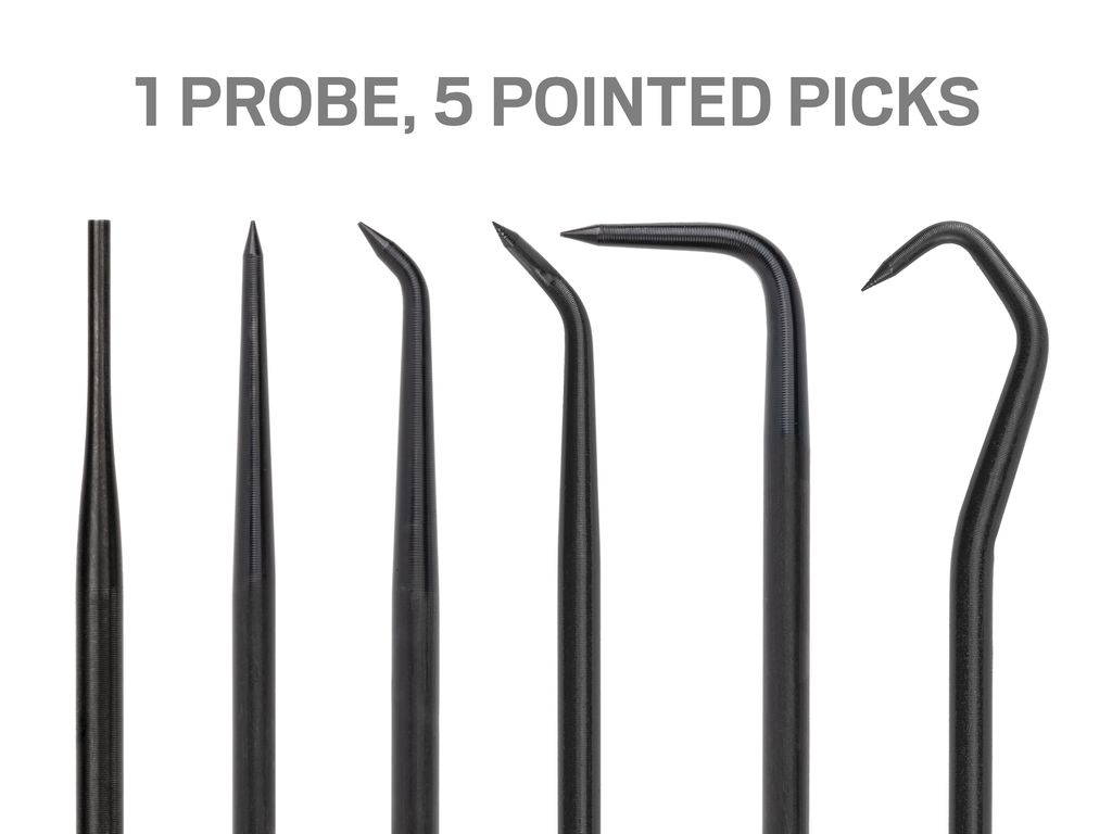 Pointed Pick and Hook Set (10-Piece) | TEKTON | Made in USA