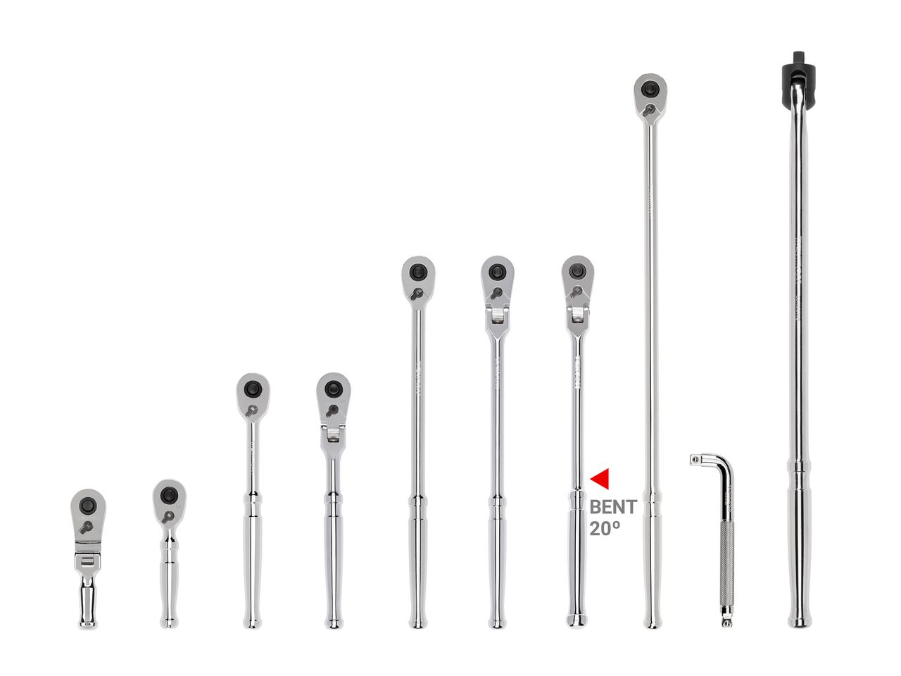 10-Piece 3/8 Inch Drive Quick-Release Drive Tool Set | TEKTON