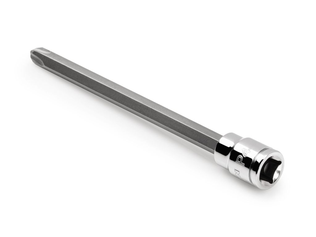 3/8 Inch Drive x #4 Long Phillips Bit Socket | TEKTON