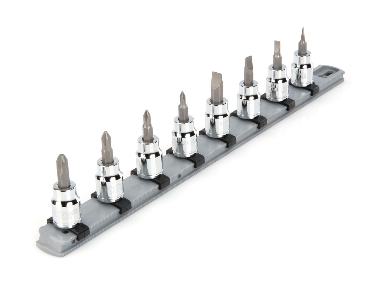 3/8 Inch Drive Phillips/Slotted Bit Socket Set (8-Piece) | TEKTON ...