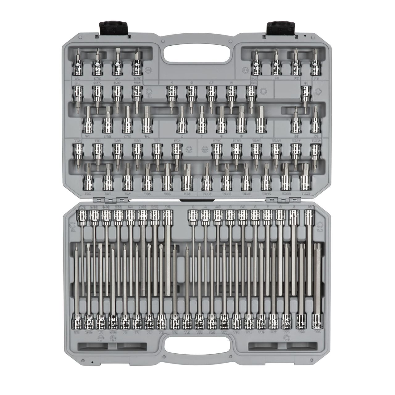 91-Piece 3/8 Inch Drive Bit Socket Set | TEKTON