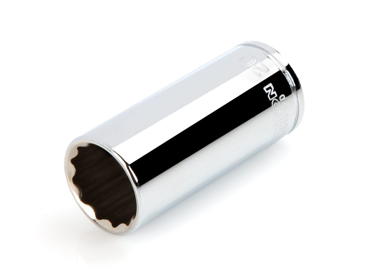 3/8 Inch Drive x 20 mm Deep 12-Point Socket | TEKTON | SHD13320