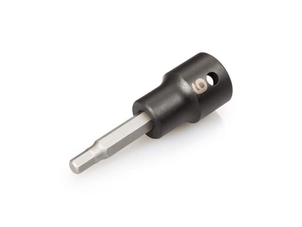 1/2 Inch Drive x 6 mm Hex Impact Bit Socket | TEKTON | SIB23206