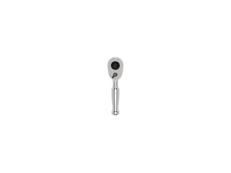 1/4 Inch Drive x 3 Inch Quick-Release Stubby Ratchet | TEKTON