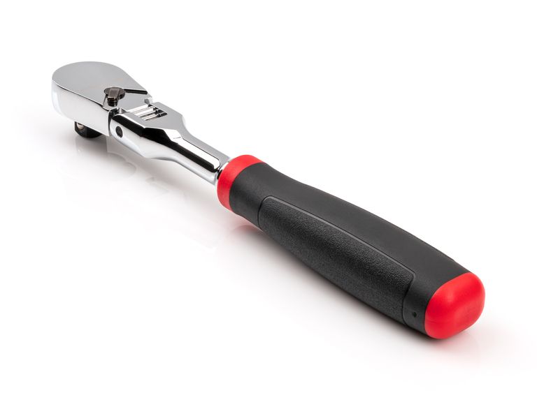 3/8 Inch Drive x 8 Inch Flex Comfort Grip Ratchet | TEKTON
