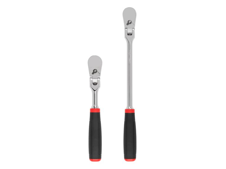 2-Piece 3/8 Inch Drive Flex Comfort Grip Ratchet Set | TEKTON