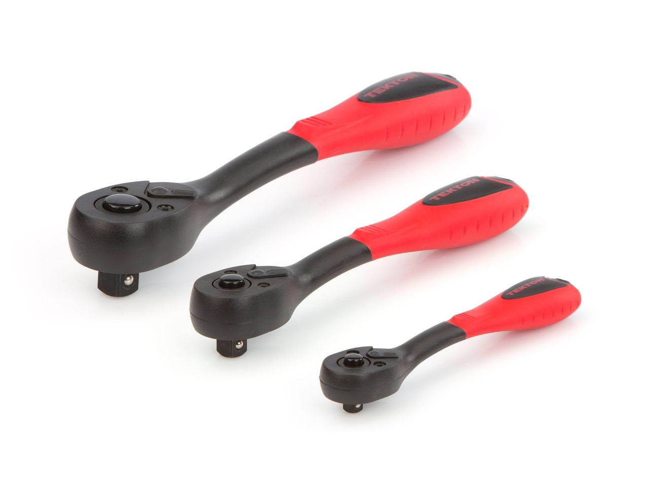 3-Piece 1/4, 3/8, 1/2 Inch Drive Composite Ratchet Set | TEKTON